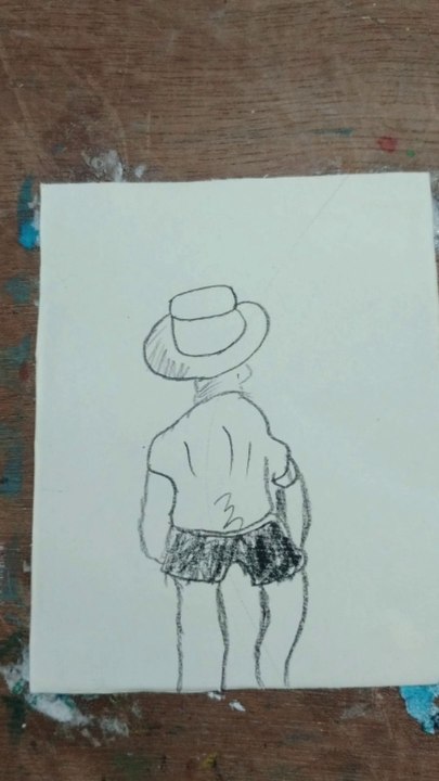 Easy boy/backside drawing - video Dailymotion