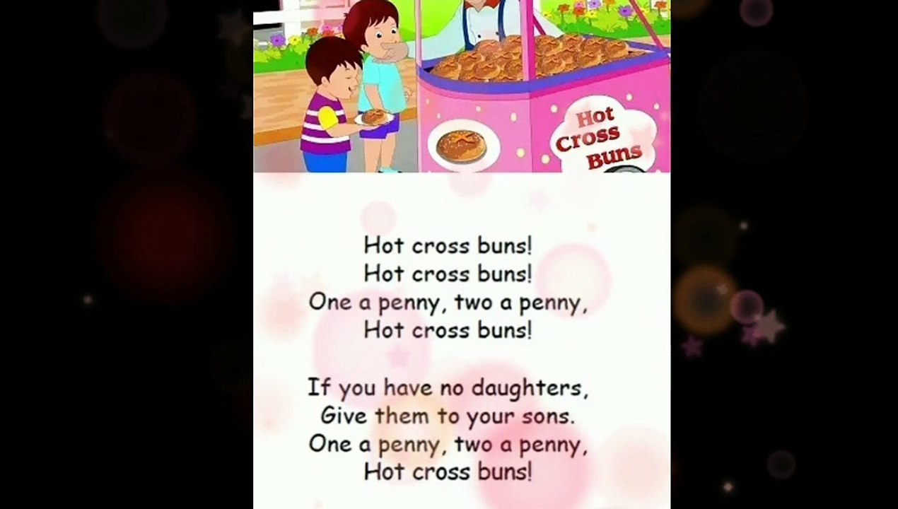hot cross buns poem | hot cross buns nursery rhyme - video Dailymotion