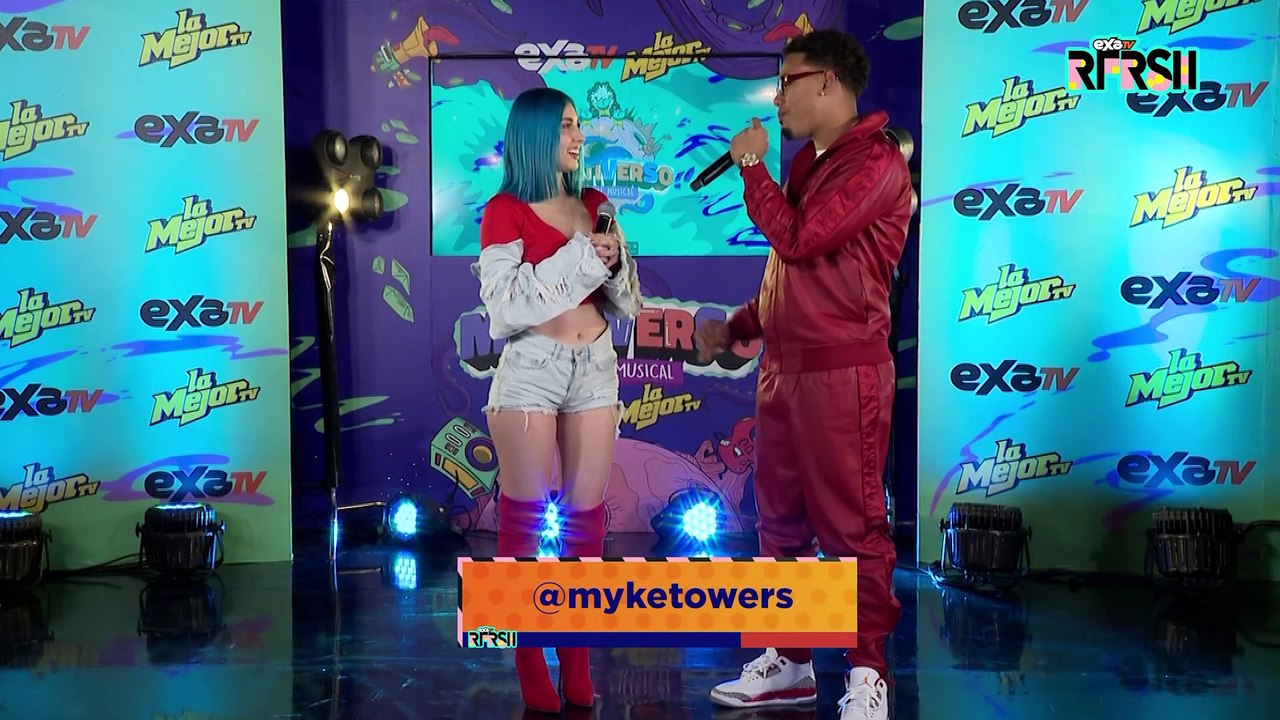 Festival Multiverso: Entrevista Myke Towers // Exa tv - Vídeo Dailymotion