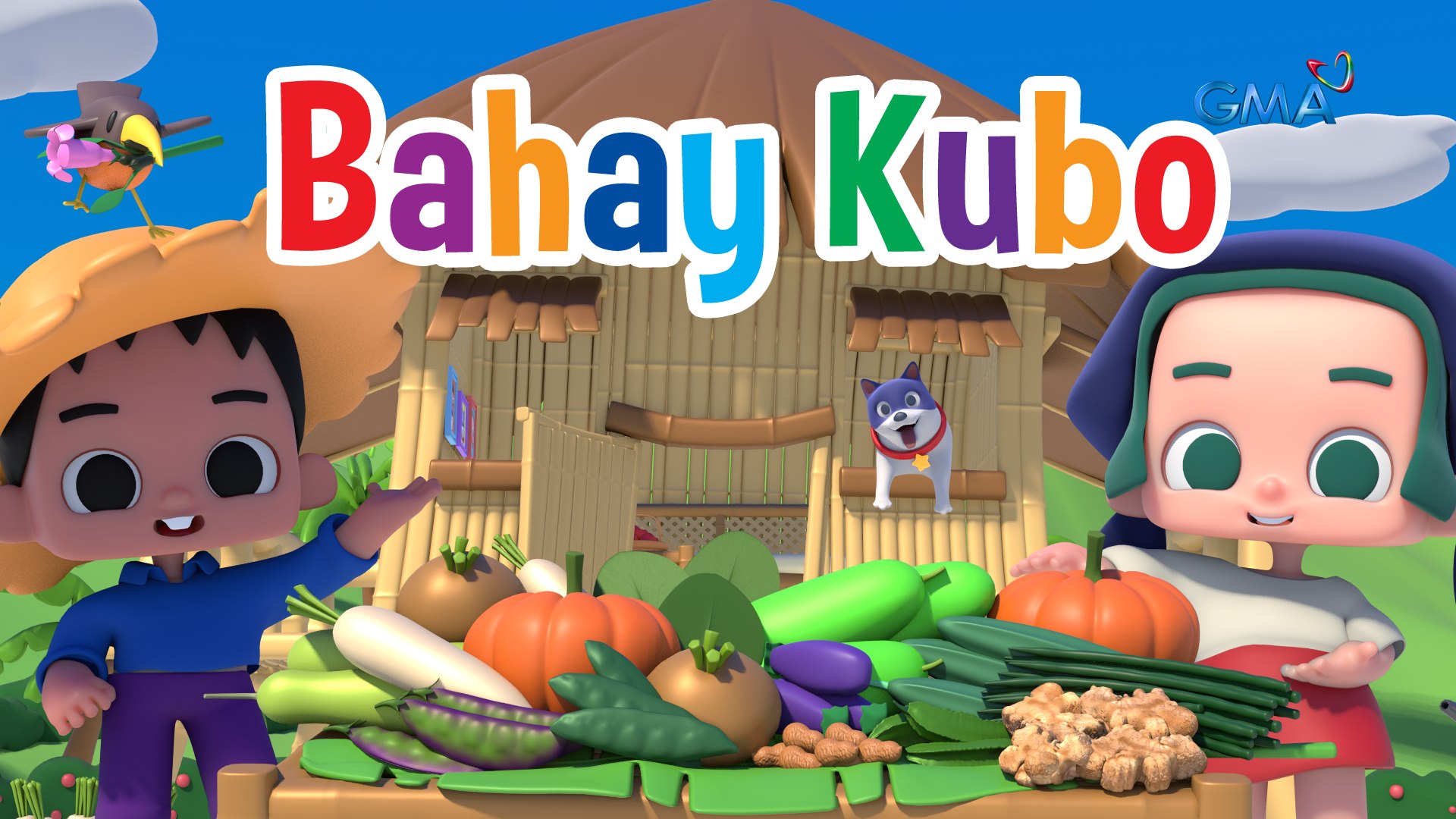 Bahay Kubo Animated Philippine Folk Song This Is A Folk Song Taught
