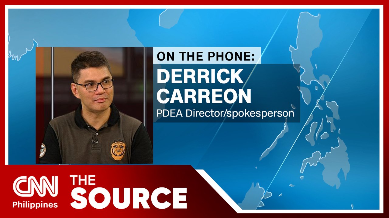 PDEA spokesperson Derrick Carreon | The Source - video Dailymotion