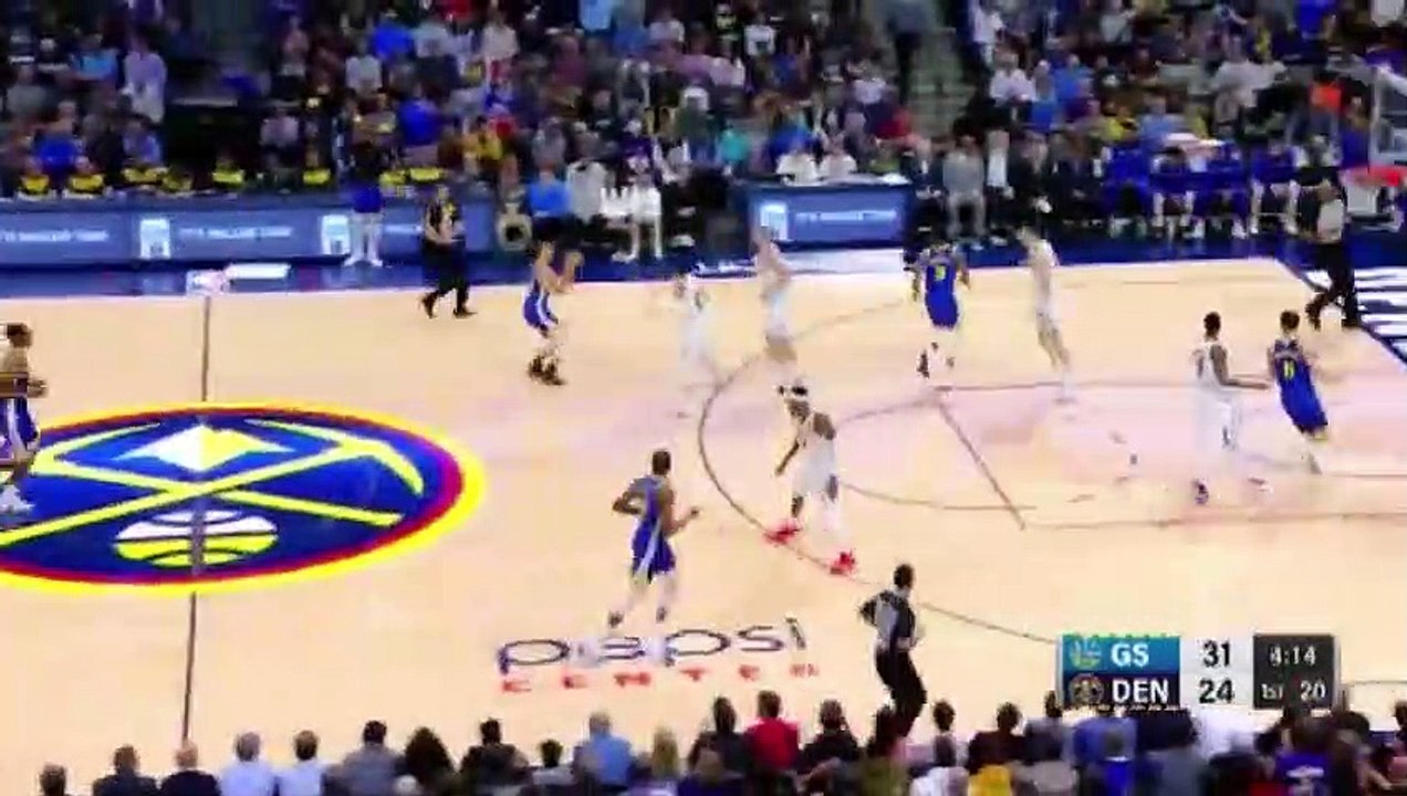 Warriors'tan 51 sayılık ilk çeyrekte rekoru! - Dailymotion Video