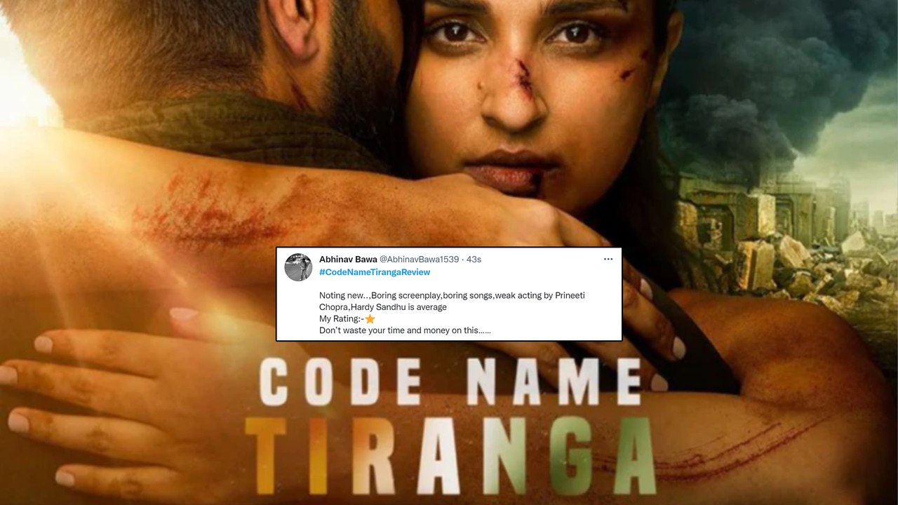 Code Name Tiranga Gets A Thumbs "Down" From The Netizens - video Dailymotion