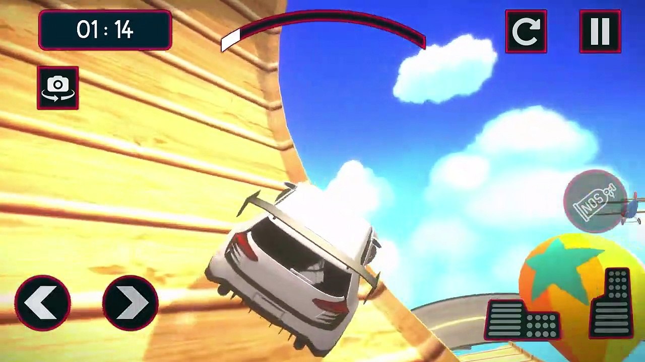 Mega Ramp Muscle Car Stunts - 3D Impossible Car Driver - Android GamePlay - Vidéo Dailymotion