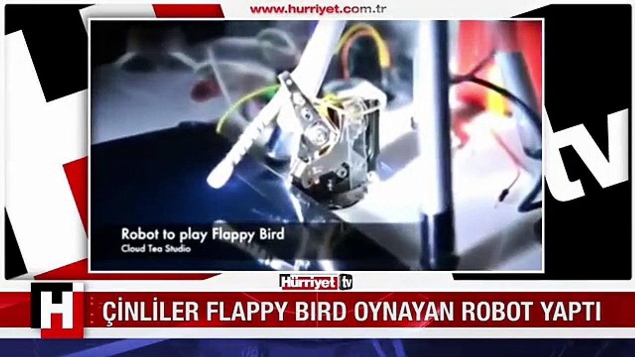 ÇİNLİLER FLAPPY BIRD OYNAYAN ROBOT YAPTI - Dailymotion Video