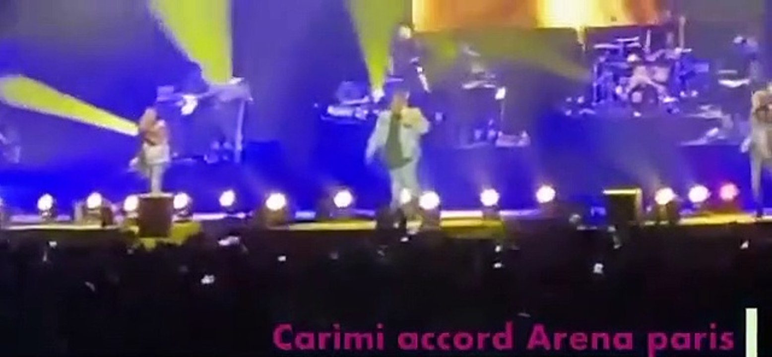 CARIMI live performance accord arena de Paris 15 octobre 2022. - Vidéo ...