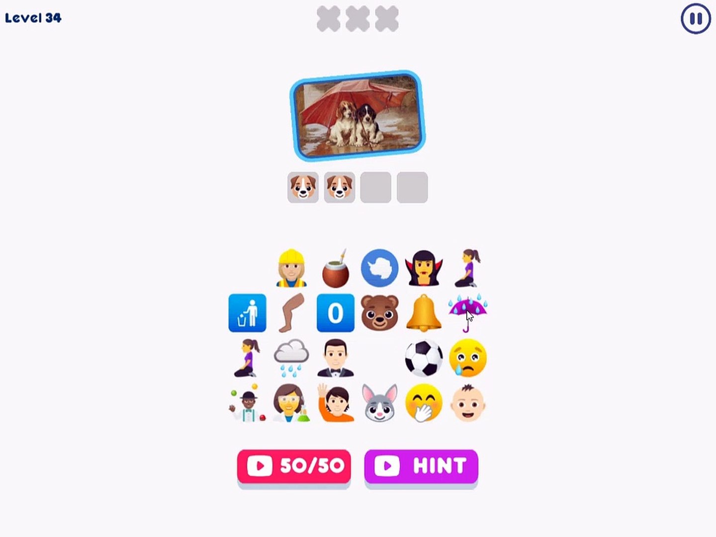 Level 50 Guess The Emoji