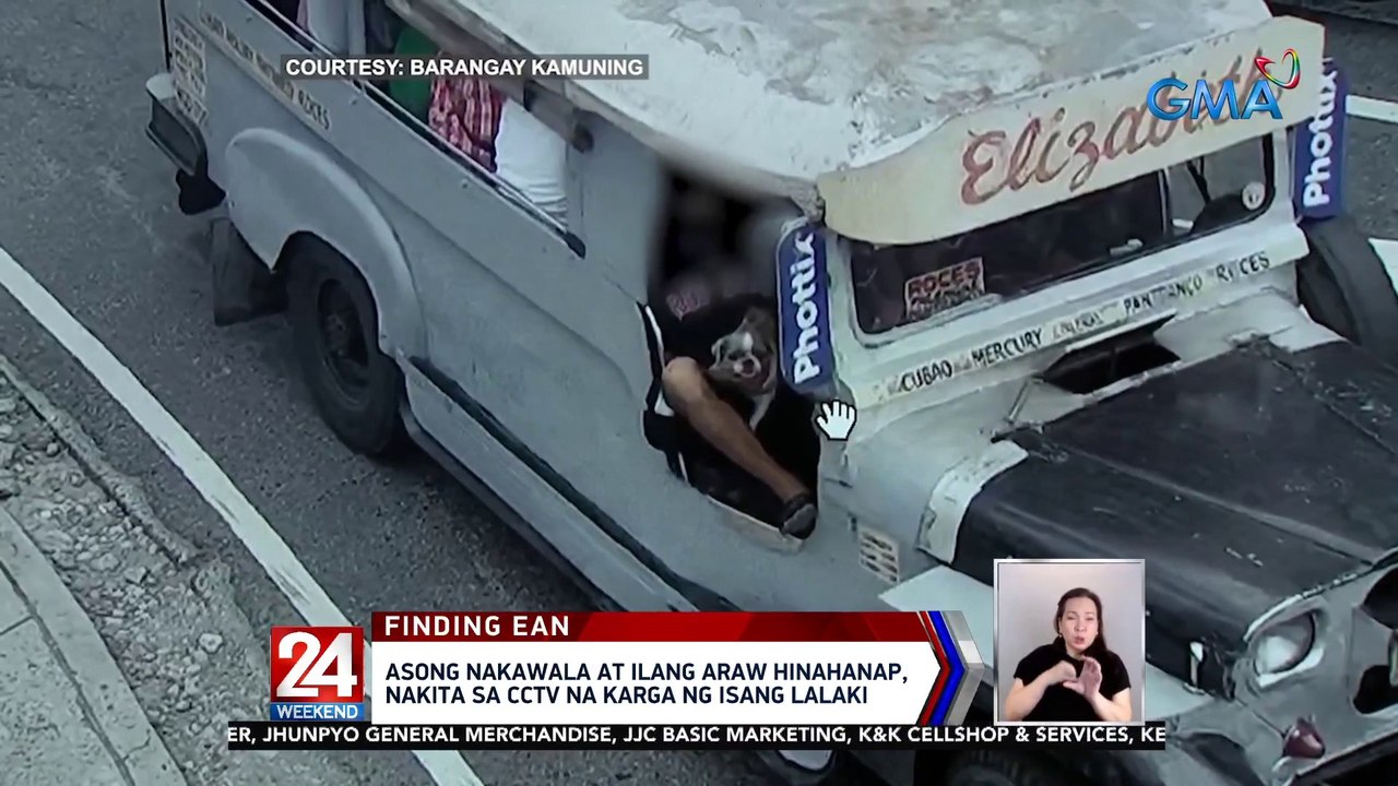 Asong nakawala at ilang araw hinahanap, nakita sa CCTV na karga ng ...