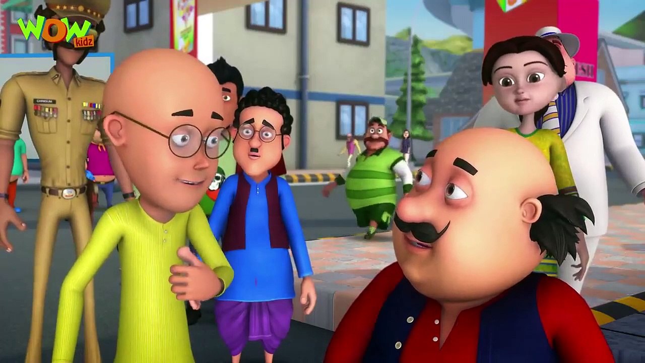 Motu Patlu Cartoon in Hindi | Boxer Ki Nayi Car | Cartoons for Kids ...