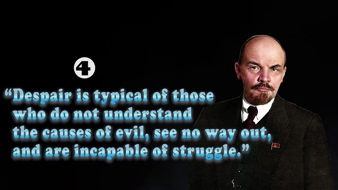 50 Best Lenin Quotes | Vladimir Lenin - video Dailymotion