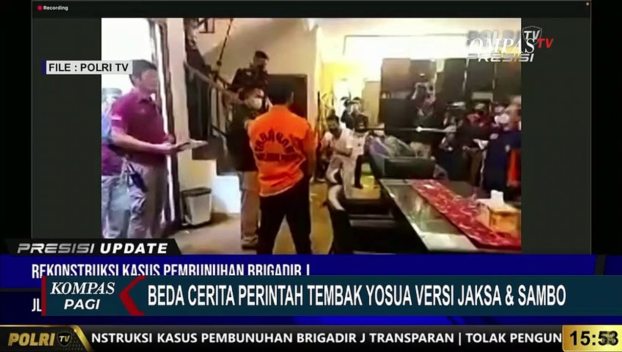 Beda Cerita Perintah Tembak Yosua Versi Jaksa And Sambo Jaksa Sambo