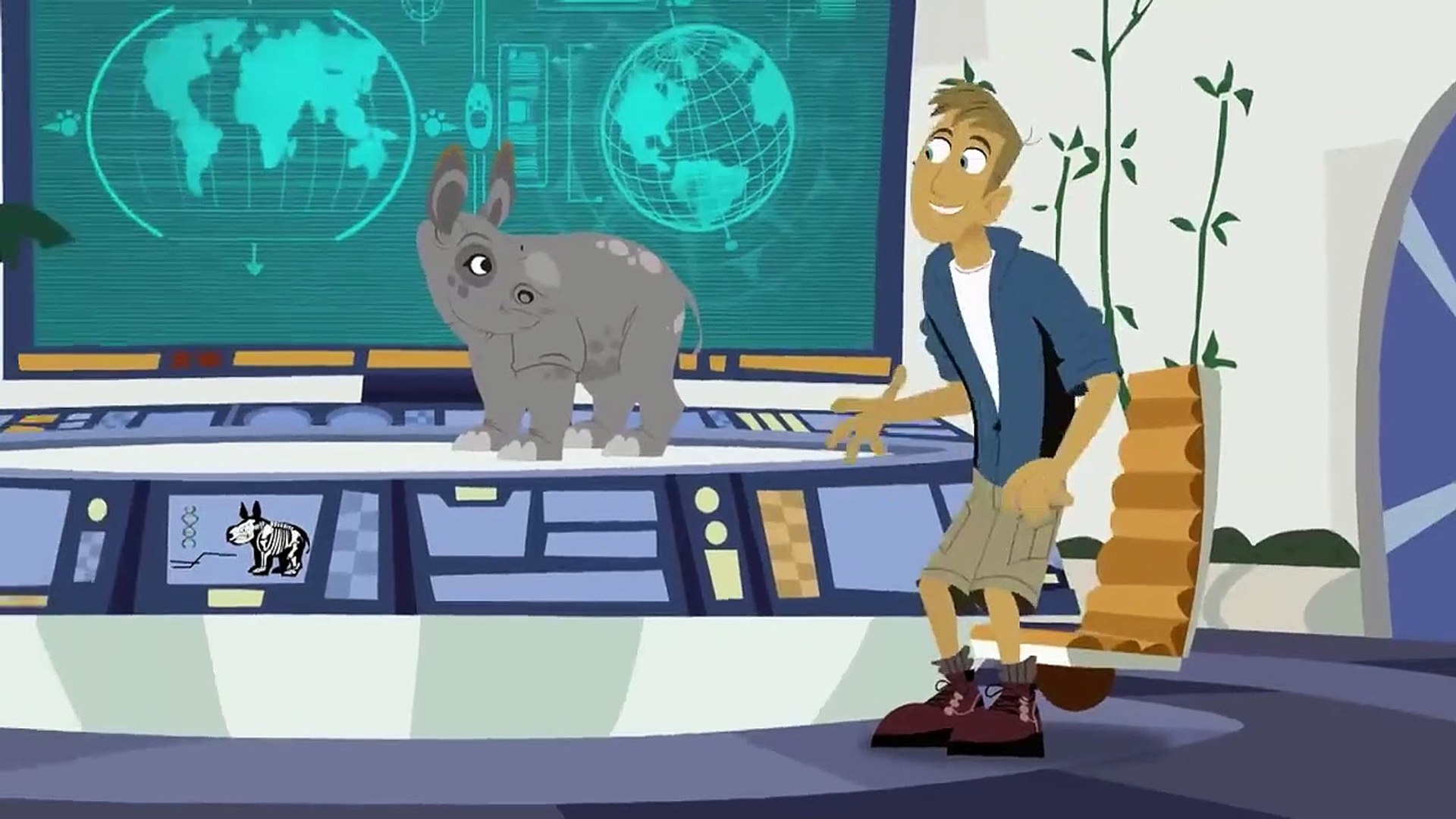 Wild Kratts Youtube Rhino