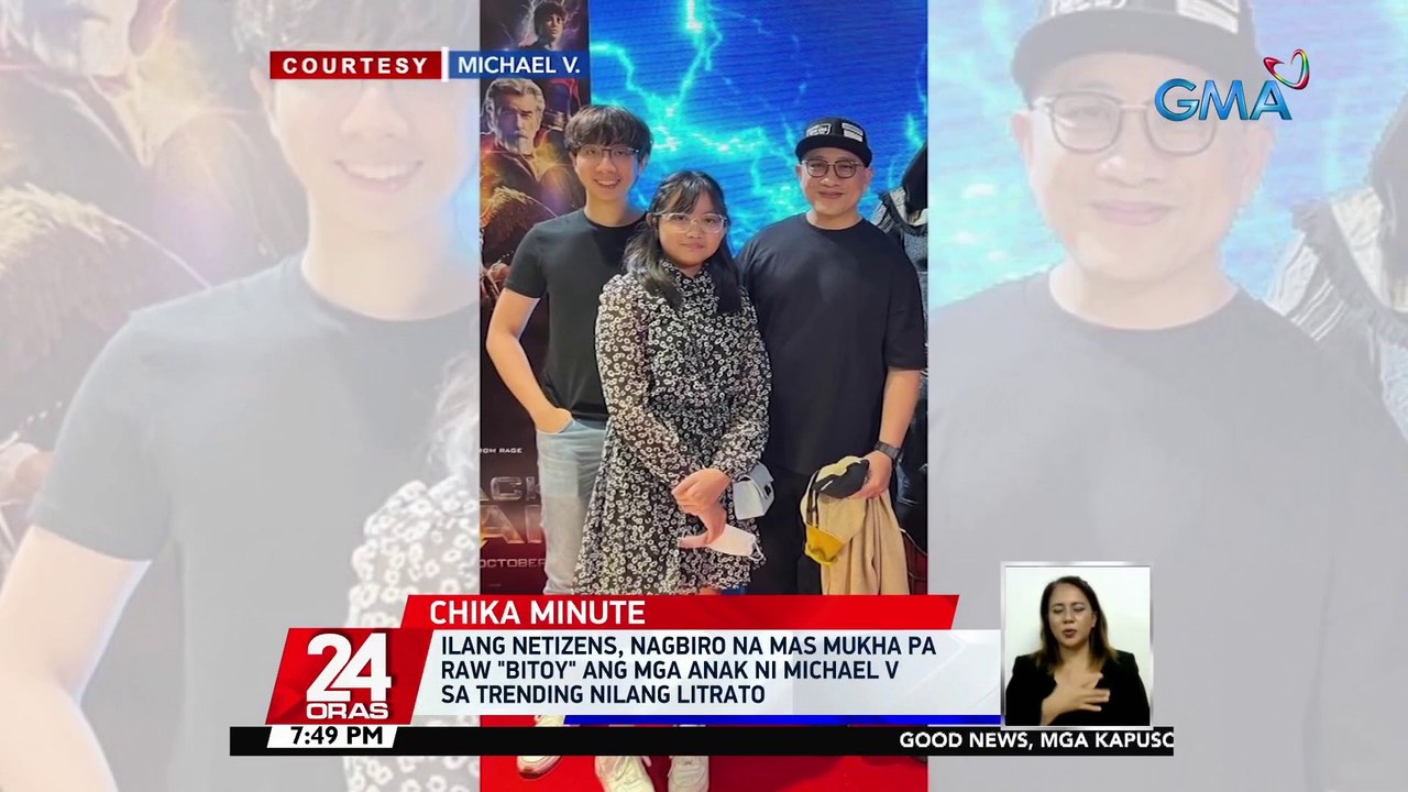 Ilang netizens, nagbiro na mas mukha pa raw "Bitoy" ang mga anak ni ...