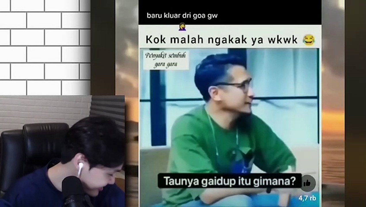 REACT TEGUH SUWANDI, CEWE CHINDO KALKULATOR GA ADA LAWAN - video ...