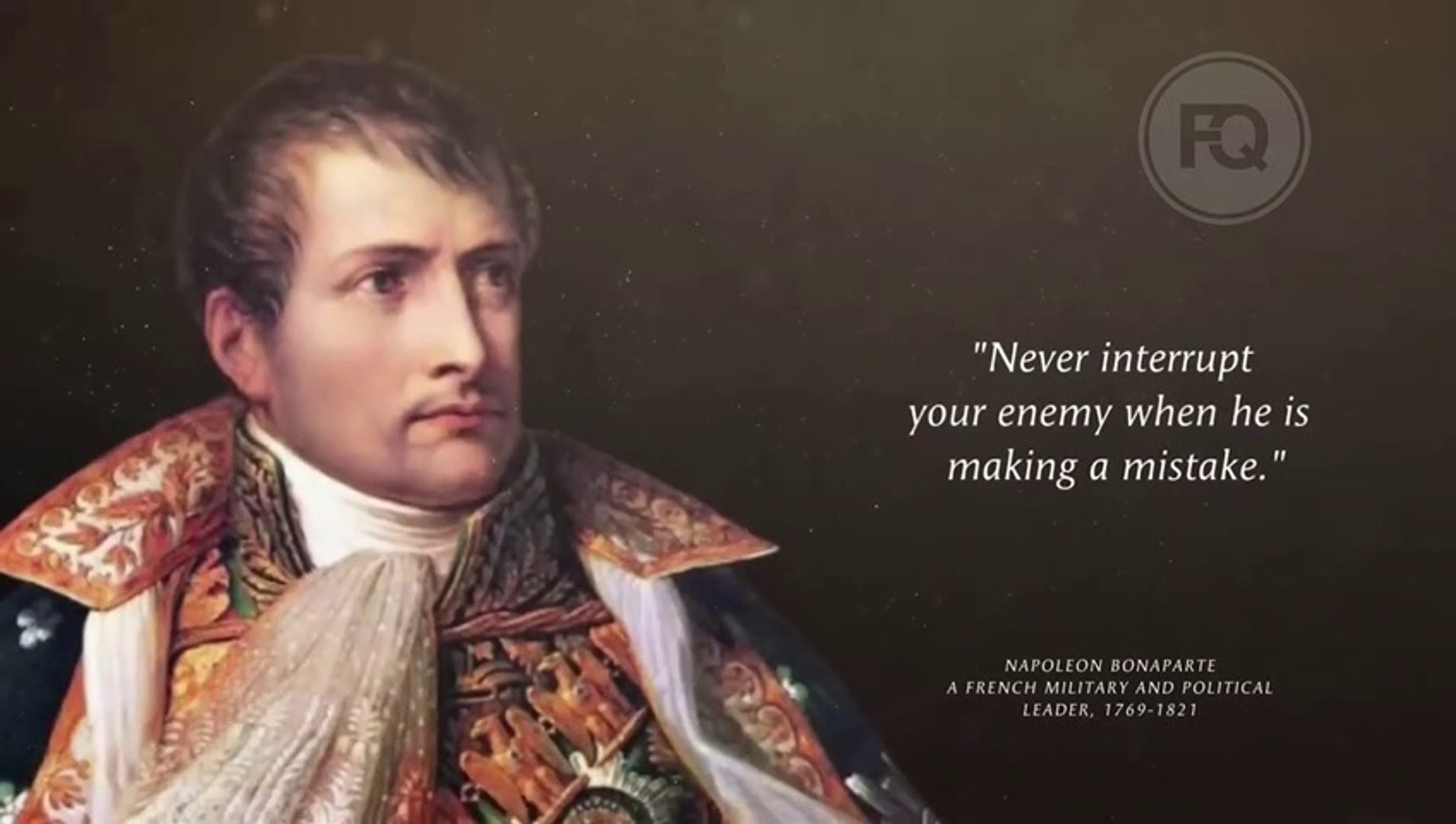 Napolian Bonaparte Quote