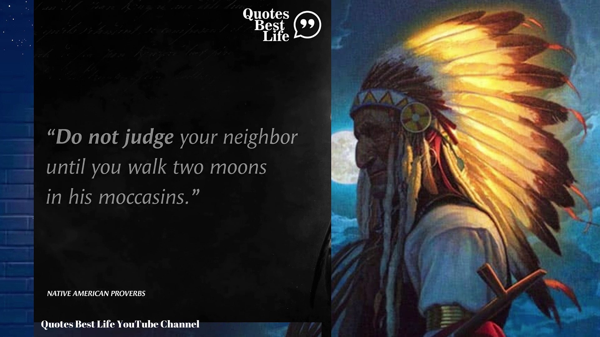 Native American Quotes On Life
