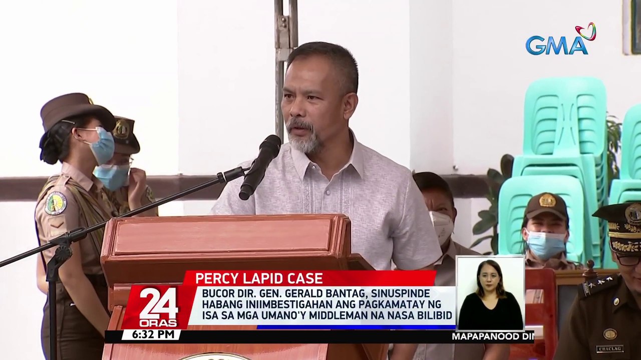 BuCor Dir. Gen. Gerald Bantag, sinuspinde habang iniimbestigahan ang pagkamatay ng isa sa mga ...
