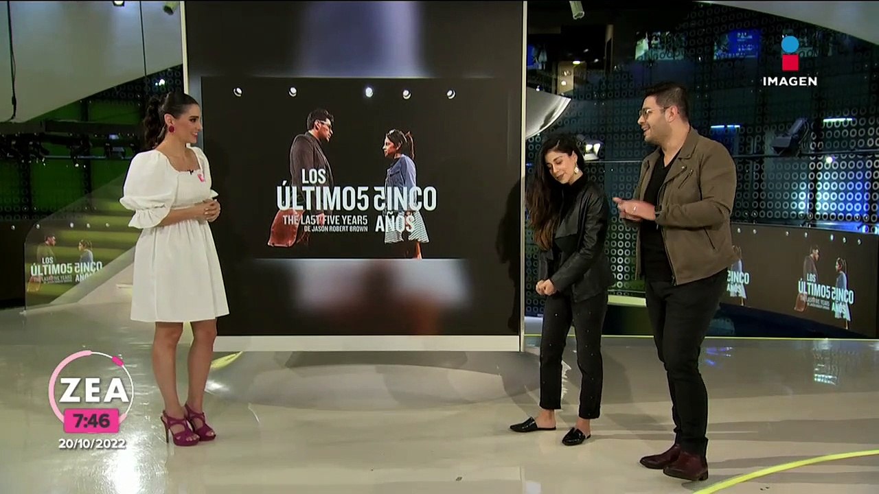 Aitza Terán y Diego Medel presentan "Los últimos 5inco años" - Vídeo ...