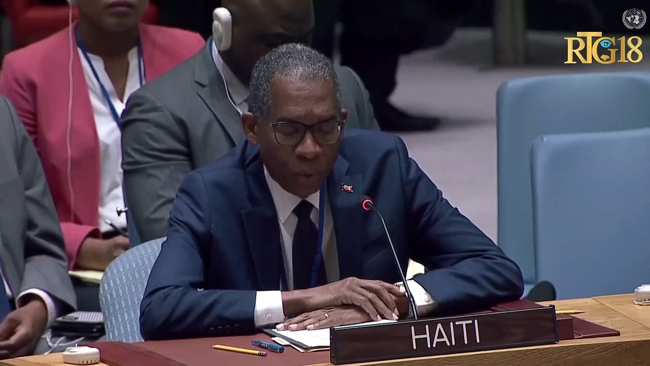 Entèvansyon anbasadè Ayiti a nan Nasyon Zini S.E.M Antonio Rodrigue ...