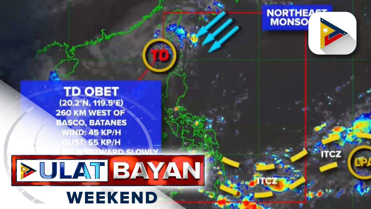 Bagyong Obet, nasa labas na ng PAR - video Dailymotion