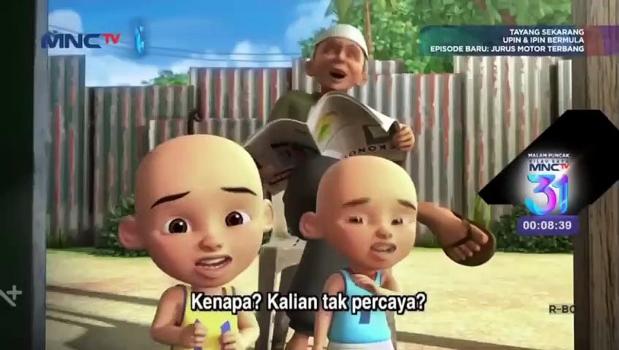 FULL Episode Baru Upin & Ipin musim 16 — Motor Kapcai Atok Terbang ...