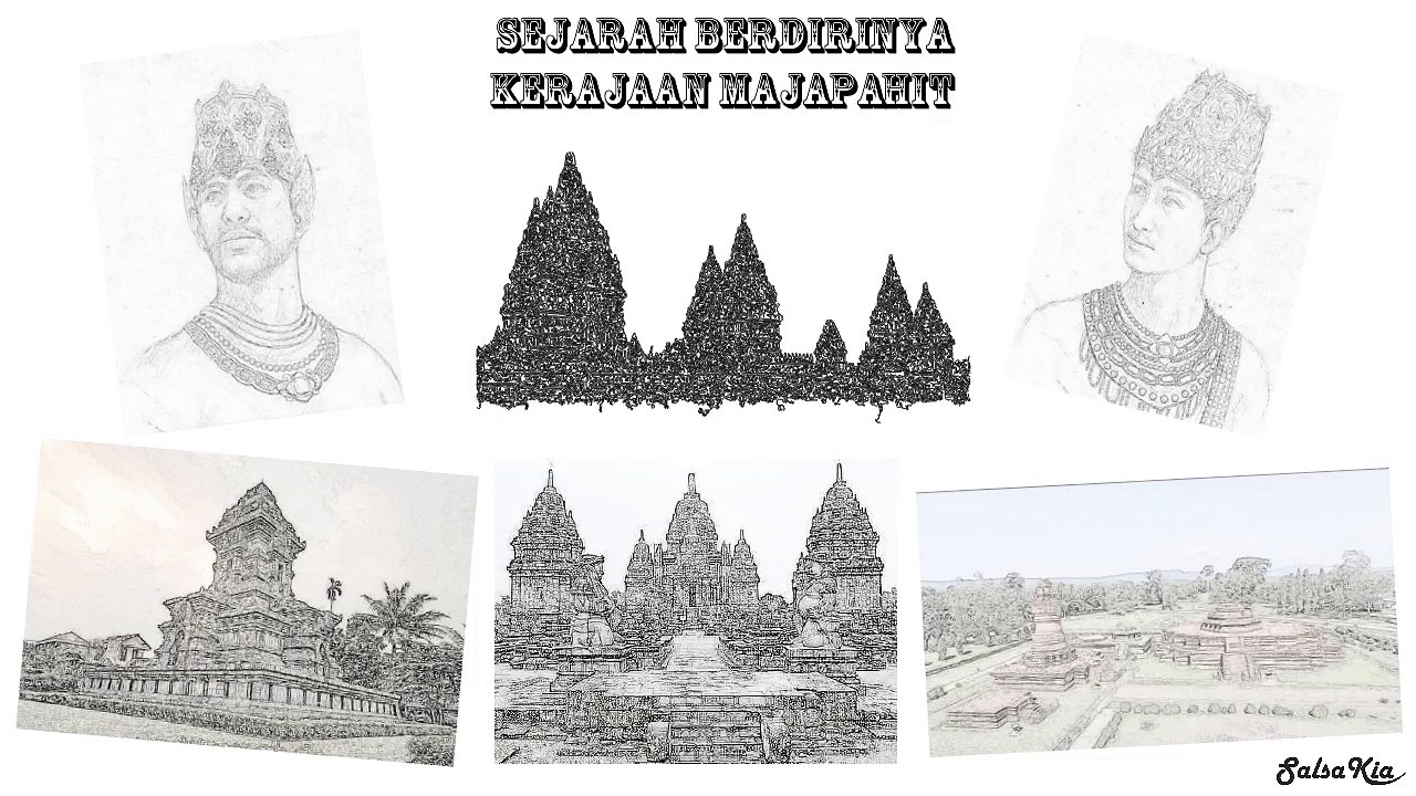 SEJARAH BERDIRINYA KERAJAAN MAJAPAHIT PART 1 | CERITA BERGAMBAR | AWAL ...