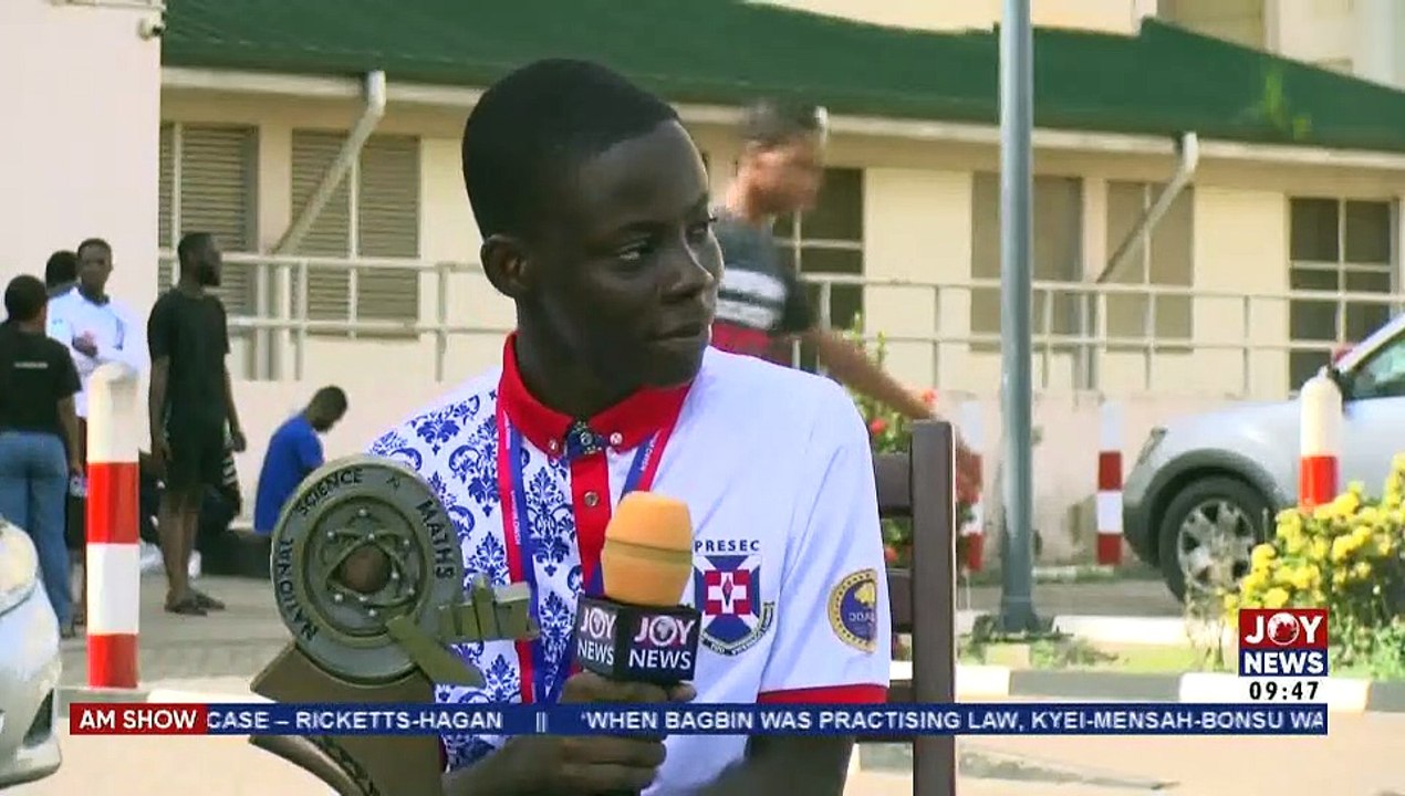 NSMQ 2022: PRESEC Legon wins contest - AM Show on Joy News - video ...