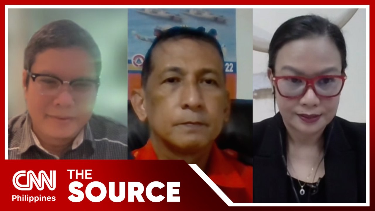 UPRI Exec. Director Mahar Lagmay and PCG Spokesperson Commodore Armand ...