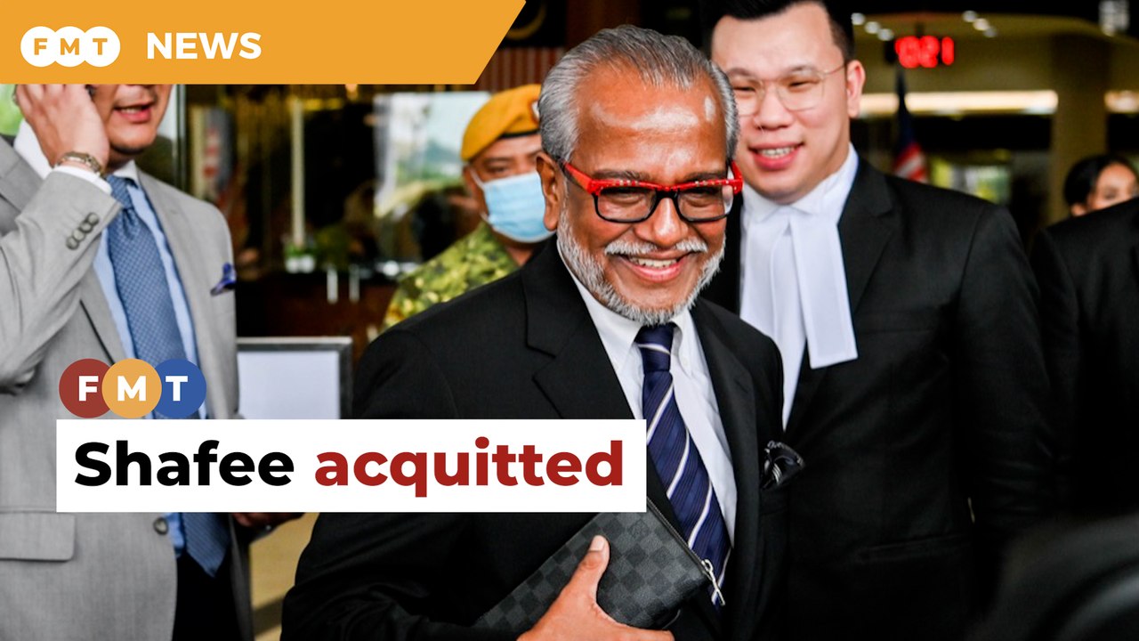 Lawyer Shafee freed of RM9.5 mil money laundering charges - video ...