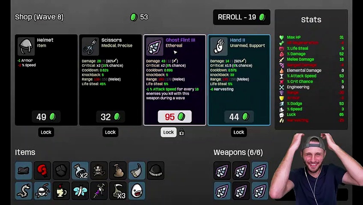 SSUNDEE Unlocking MAX Attack Speed Brotato - video Dailymotion