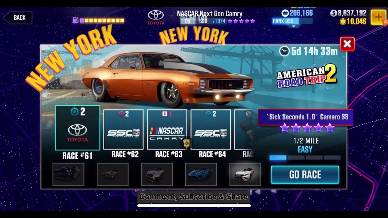#165 CSR Racing 2 | American Road Trip 2 | New York | Part 4/4 - video ...