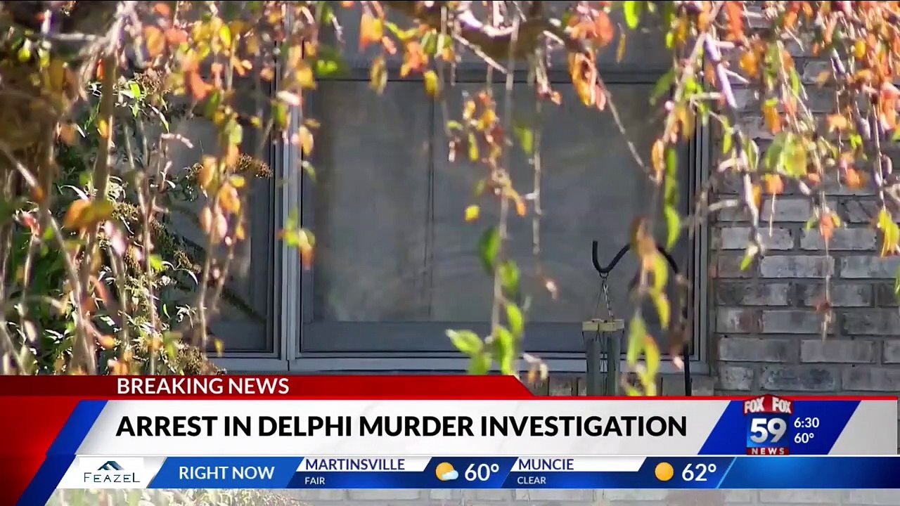 Arrest Made In Delphi Murder Investigation Video Dailymotion