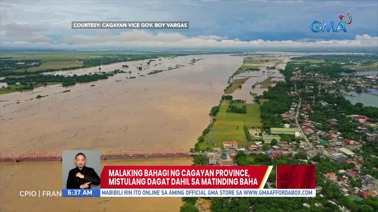 Malaking bahagi ng Cagayan Province, mistulang dagat dahil sa matinding ...
