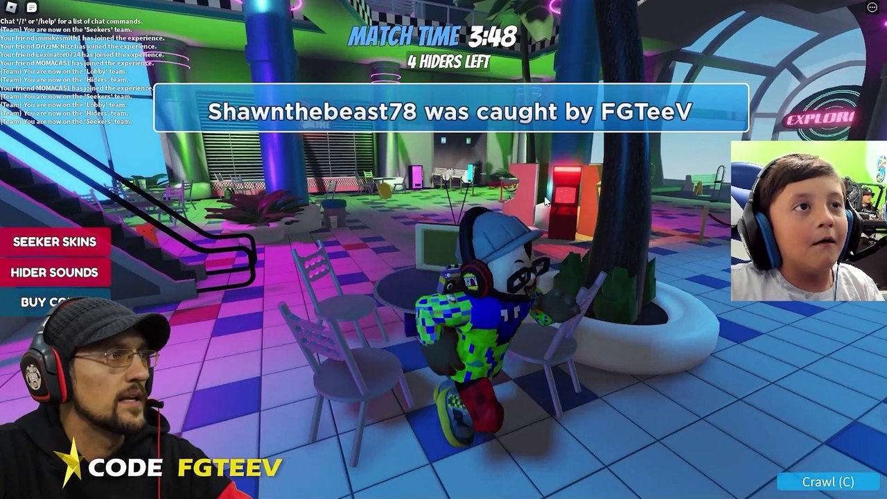 Roblox PROP Hunt X! Family Hide and Seek -OP- Glitch (FGTeeV vs. Fans ...