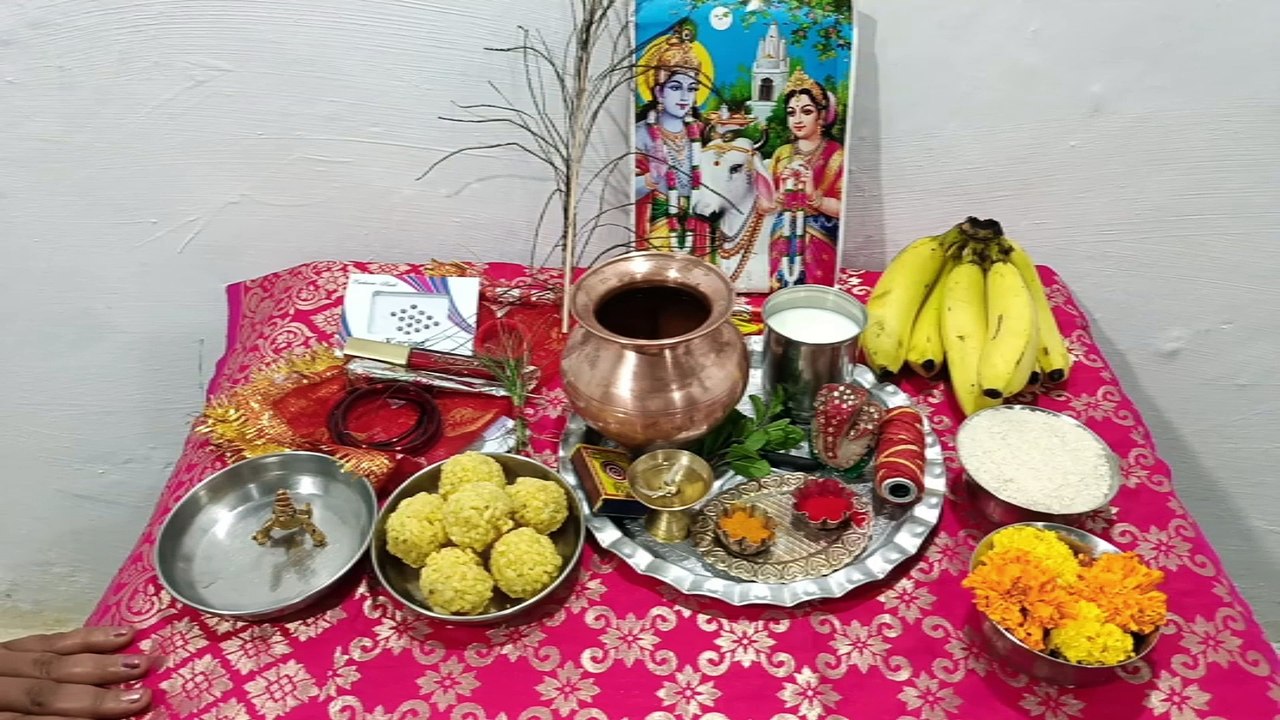 गोपाष्टमी पूजा सामग्री !gopashtami puja samgri! गोपाष्टमी की पूजा के ...