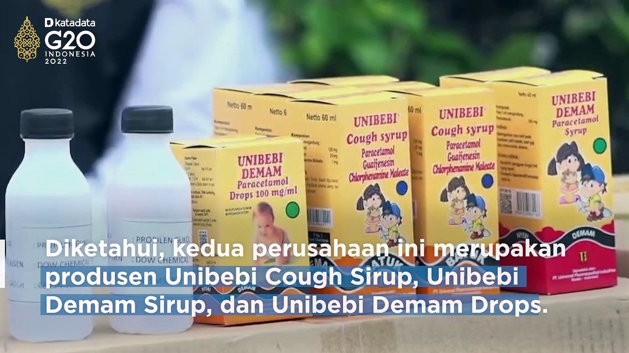 BPOM Ungkap Modus 2 Produsen Obat Sirop Penyebab Gagal Ginjal Akut ...