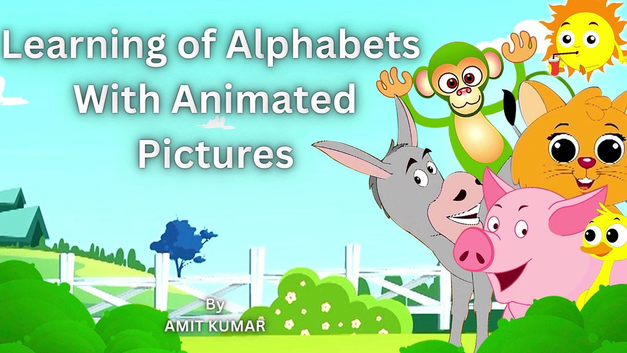 Learning of ABC Alphabets with Animated Words and Pictures - video ...