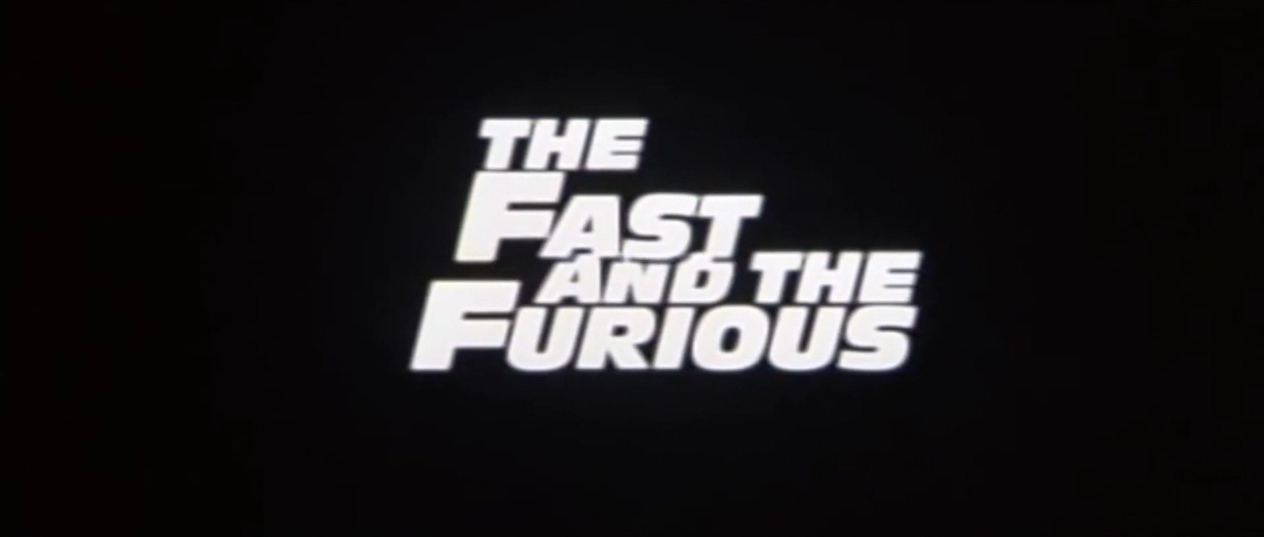 The Fast And The Furious Logo