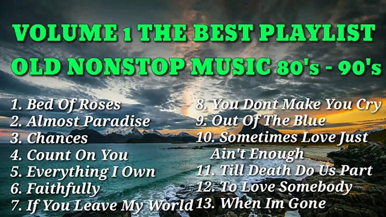 THE GREATEST HITS // OLD NONSTOP LOVE SONGS OF 80's 90's - video ...