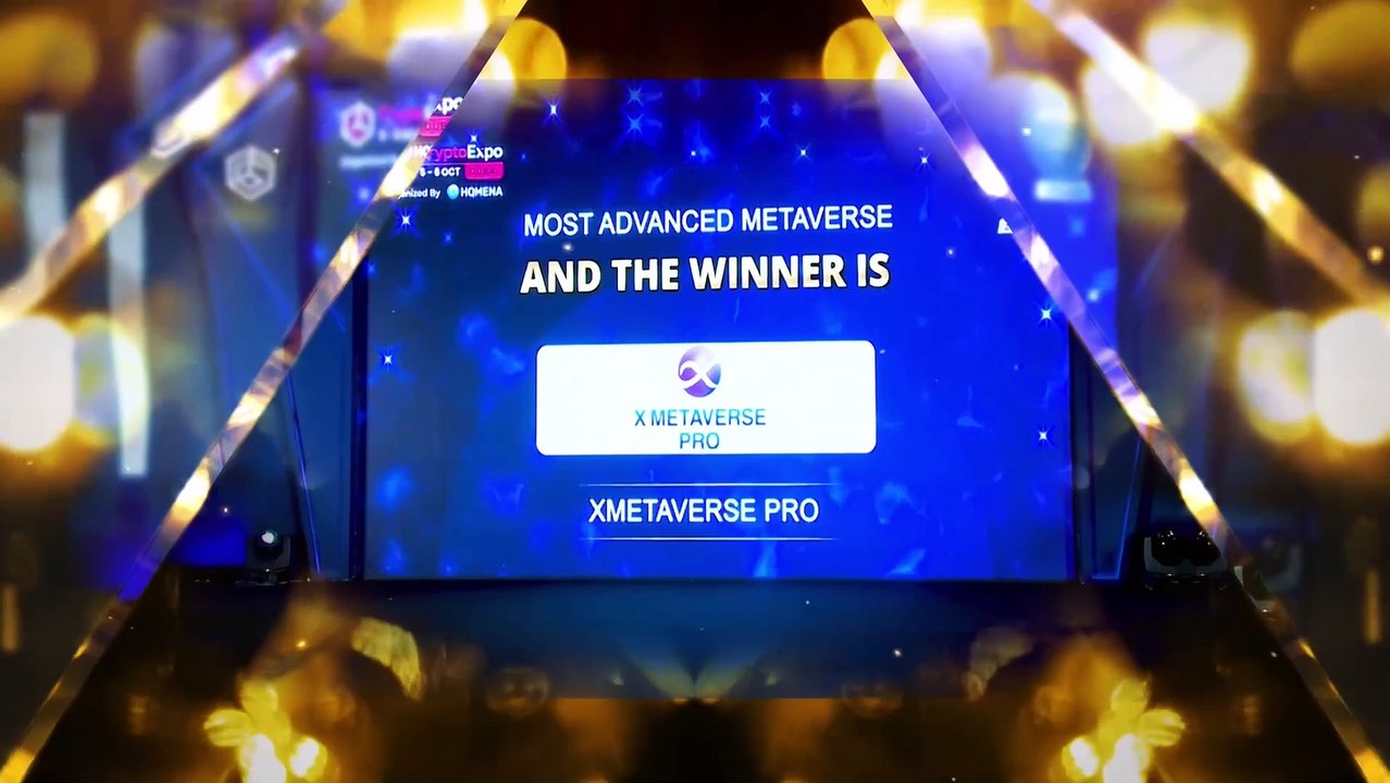 X METAVERSE PRO won "the Most Advanced Metaverse Project" at the Crypto ...