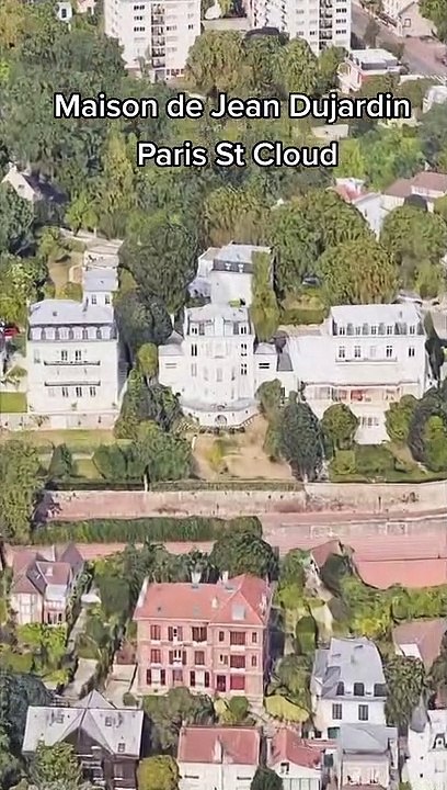 La maison de Jean Dujardin à Paris Saint Cloud - Vidéo Dailymotion