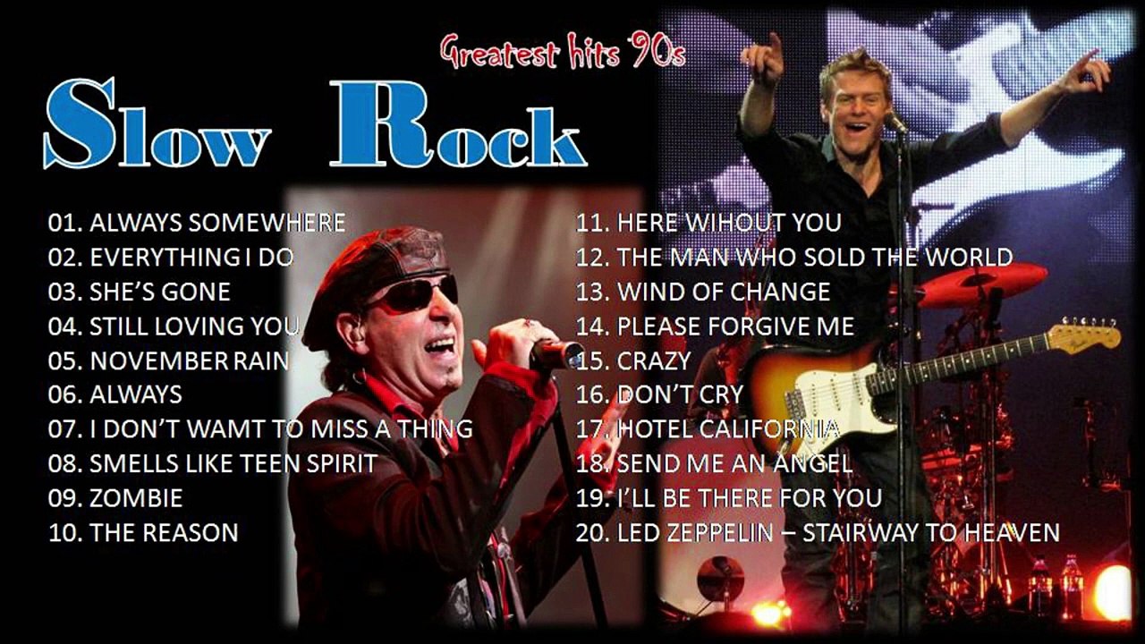 Slow Rock hits 90an Slow Rock Barat Terbaik - Video Dailymotion