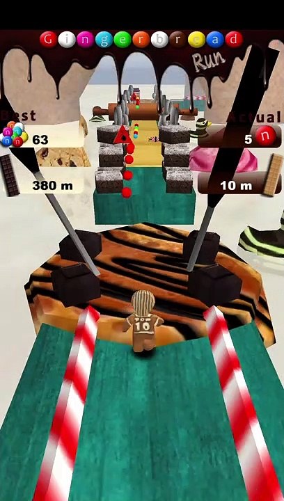 Gingerbread Run Game Fun ️ Awesome Gameplay # - video Dailymotion