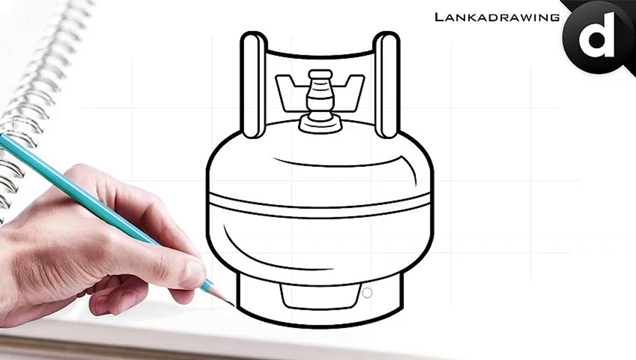 learn to draw a simple gas cylinder for kids - video Dailymotion