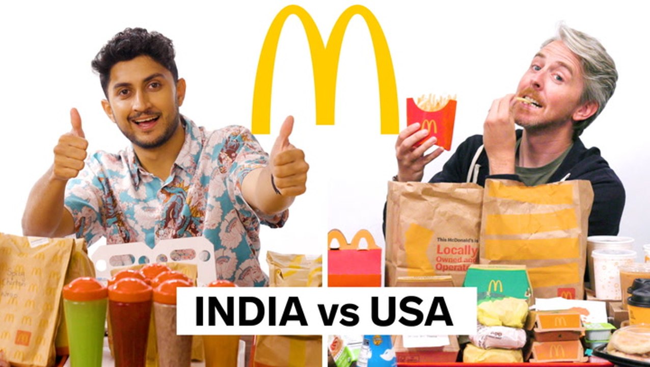 Us Vs India Mcdonald S Food Wars Video Dailymotion