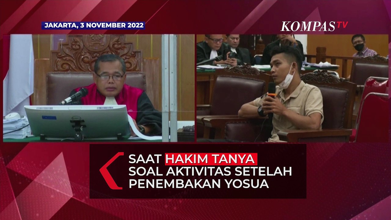 Saat Hakim Anggota Minta ART Kodir Jangan Ngarang Soal Kesaksian Usai Penembakan Yosua - Video ...