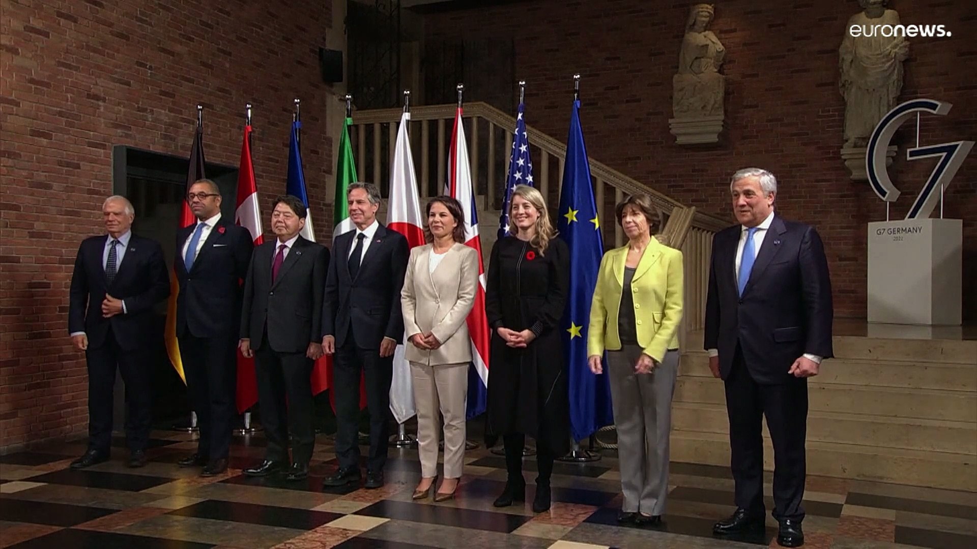 G7 diplomats pledge winter aid to Ukraine as Russian invasion continues