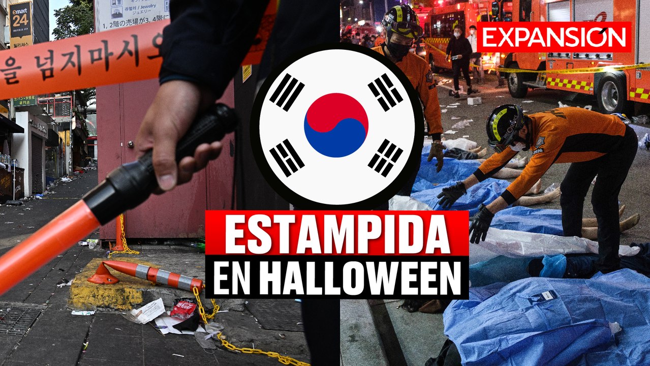 ESTAMPIDA en COREA del SUR durante evento de HALLOWEEN deja al menos 120 muertos | ÚLTIMAS ...