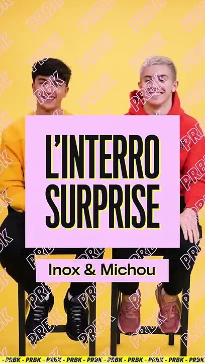 Linterro Surprise De Michou Et Inoxtag Michou Rend Hommage à Elsa