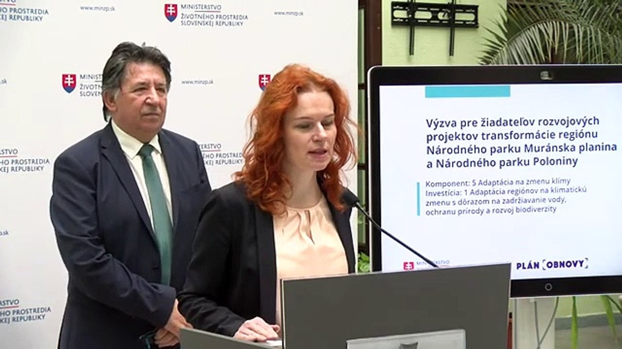 TK ministra životného prostredia J. Budaja - projekty v národných parkoch - video Dailymotion